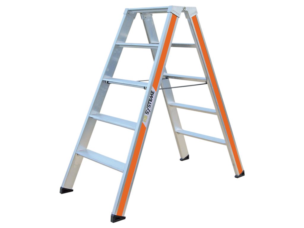 HB Systeme Serie 200 scala a doppia salita in alluminio